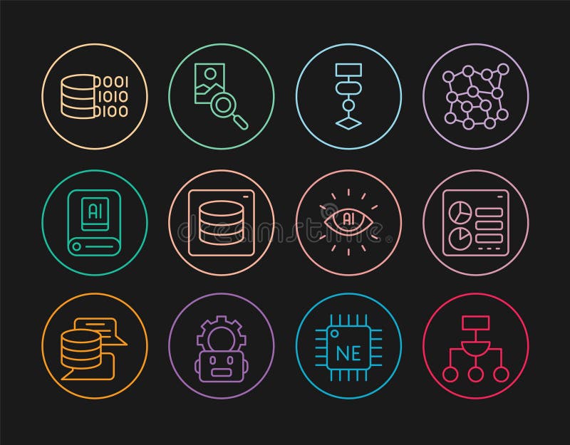 Data Artificial Intelligence Ai Stock Illustrations – 279,339 Data ...