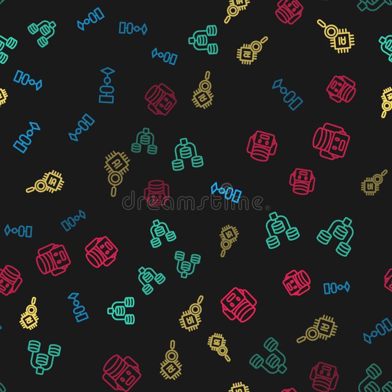 Set Line Algorithm, Server, Data, Processor CPU and Artificial ...