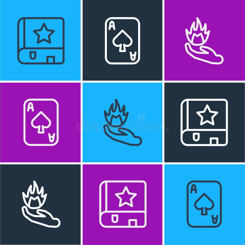 Playing Card Fire Stock Illustrations – 729 Playing Card Fire Stock ...