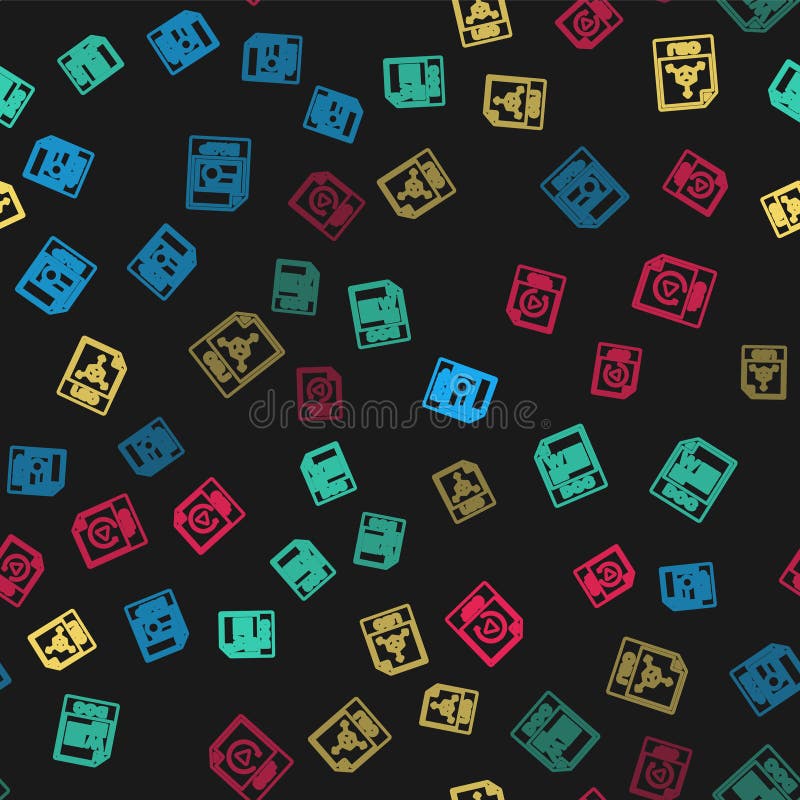 Set Line BMP File Document, DOC, OBJ and GIF on Seamless Pattern ... Set Line BMP File Document, DOC, OBJ and GIF on Seamless Pattern ...
