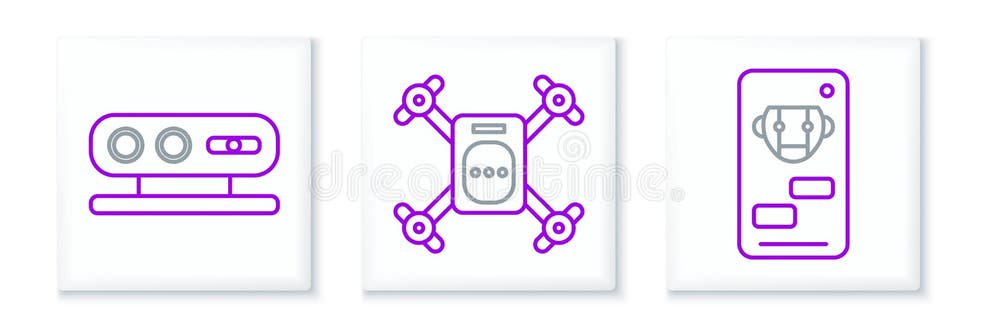 Set Line Bot, 3d Scanning System and Drone Flying with Action Camera ...