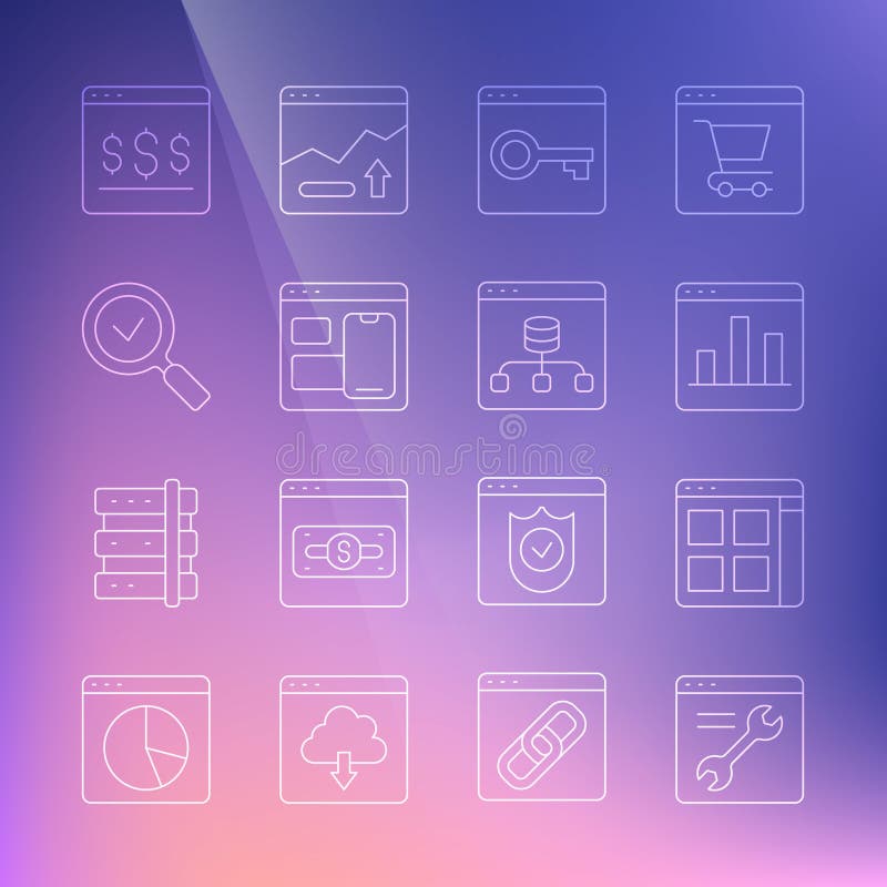 QR Code in Magnifying Glass 3d Rendering. Stock Illustration - Illustration of sign, concept ...