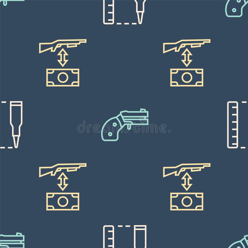 Set Line Bullet, Buying Assault Rifle and Small Gun Revolver on ...