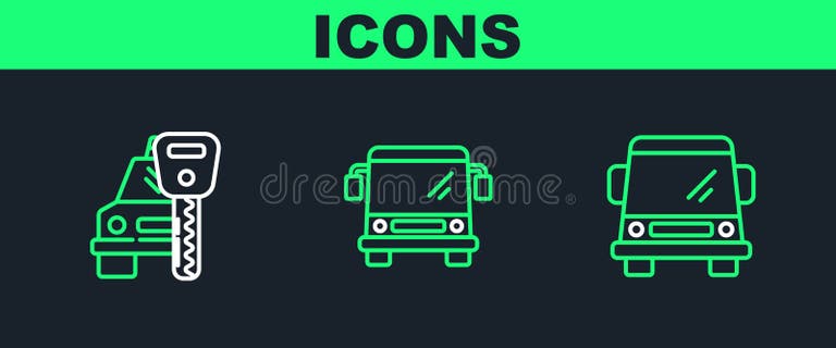 Rental Car Bus Stock Illustrations – 881 Rental Car Bus Stock ...