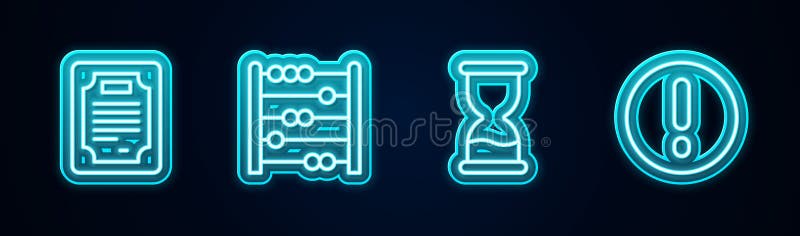 Set Line Certificate Template, Abacus, Old Hourglass and Speech Bubble ... Set Line Certificate Template, Abacus, Old Hourglass and Speech Bubble ...