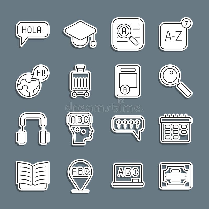 Set Line Certificate Template, School Timetable, Magnifying Glass ...