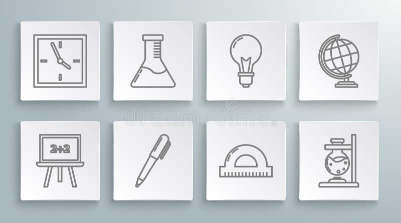 Set Line Chalkboard, Test Tube and Flask Chemical Laboratory, Pen ... Set Line Chalkboard, Test Tube and Flask Chemical Laboratory, Pen ...