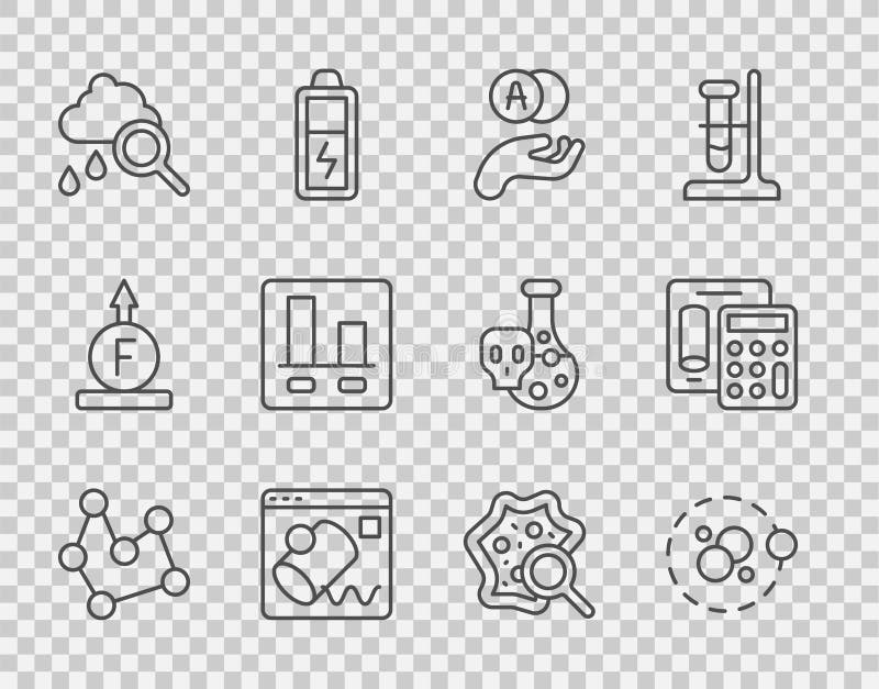 Set Line Chemical Formula, Atom, Data Visualisation, Cloud with Rain ... Set Line Chemical Formula, Atom, Data Visualisation, Cloud with Rain ...