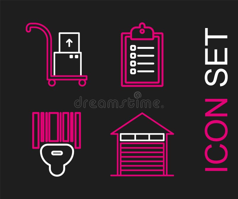 Hand Scanning Barcode Warehouse Stock Illustrations – 125 Hand Scanning ...