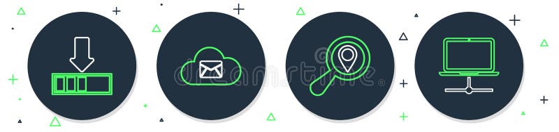 Network Server Icon Set Stock Illustrations – 41,050 Network Server Icon Set Stock Illustrations ...