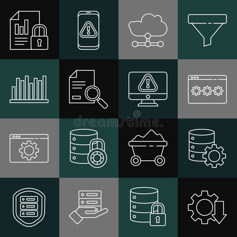 Set Line Cost Reduction, Server and Gear, Password Protection, Network ...