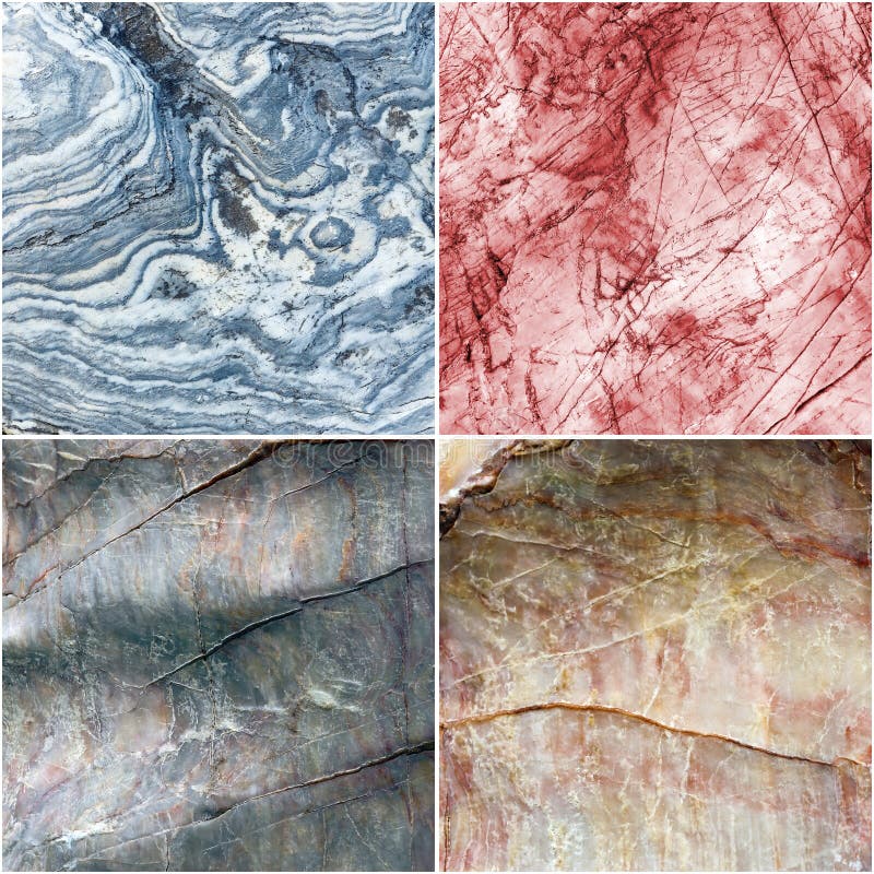 Set of Line on Curve Marble Stone Texture Background Stock Image ...
