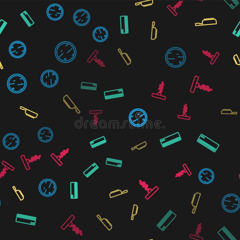 Set Line Cutting Board, Air Conditioner, Frying Pan and Wine Corkscrew ...