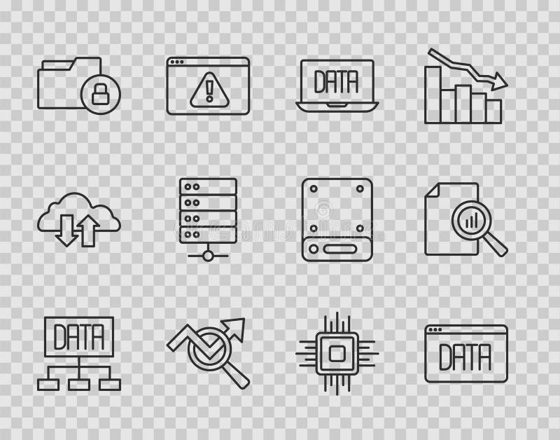 CPU Processor with Graph from Crystales on the Circuit Board Motherboard. Compare of Speed Level ...
