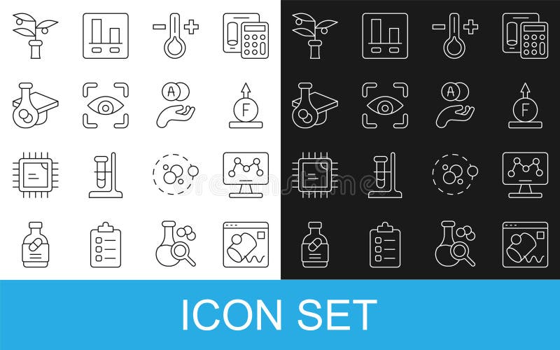 Set Line Data Visualisation, Genetic Engineering, Force of Physic ...