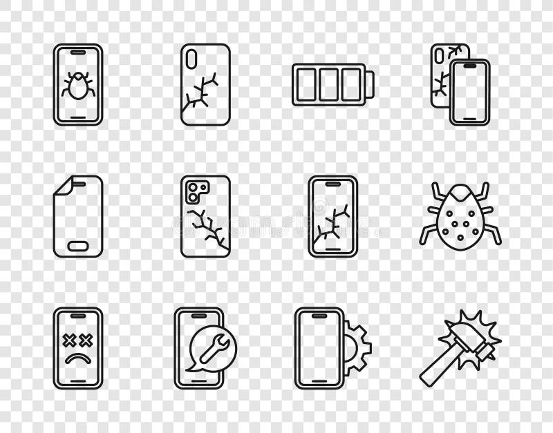 Phone Battery Dead Stock Illustrations – 251 Phone Battery Dead Stock ...