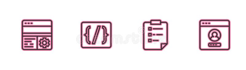 Set Line Debugging, Clipboard with Checklist, Programming Language ...