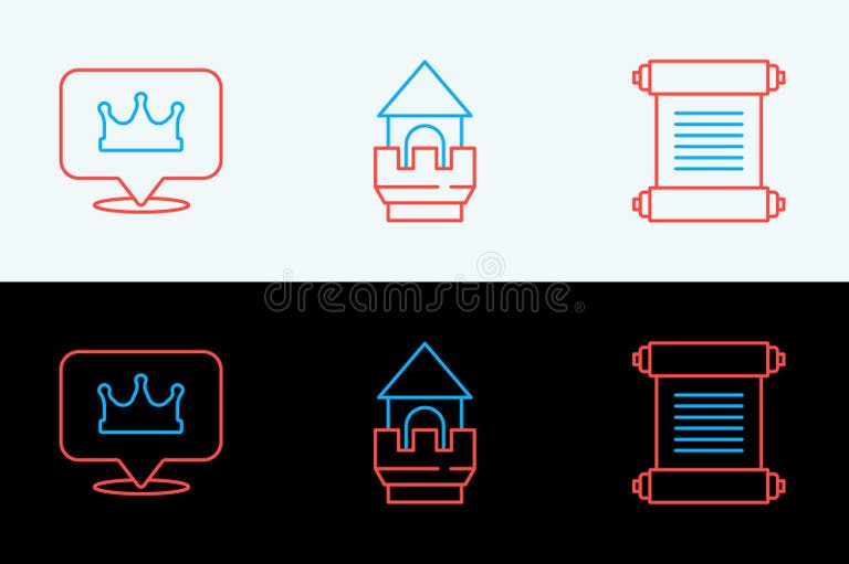 King Crown Castle Fortress Stock Illustrations – 1,557 King Crown ...