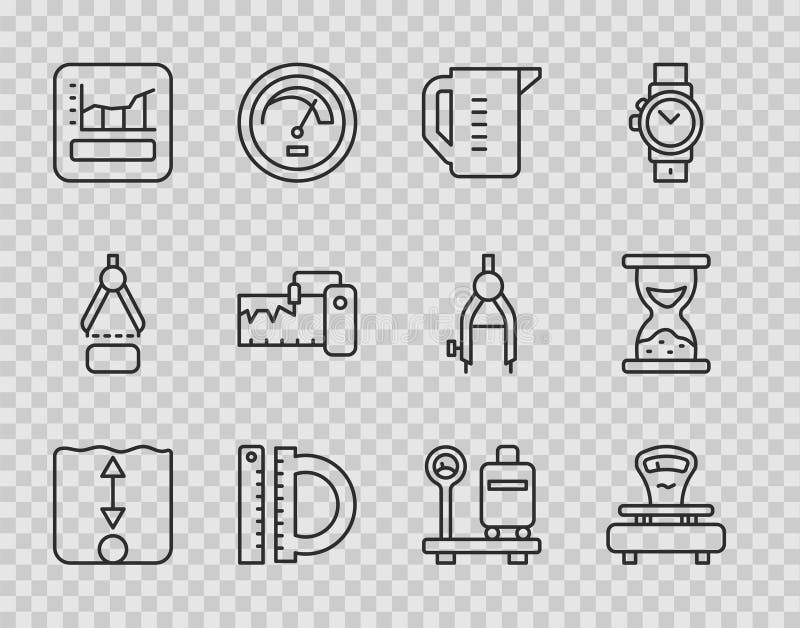 Set Line Depth Measurement, Scales, Measuring Cup, Protractor and Ruler ... Set Line Depth Measurement, Scales, Measuring Cup, Protractor and Ruler ...