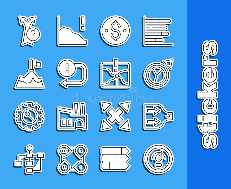 Set Line Digital Speed Meter, Arrow, Financial Growth, Dollar Symbol ...