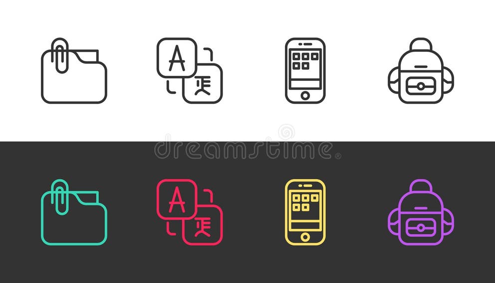 Backpack Translator Stock Illustrations – 50 Backpack Translator Stock ...