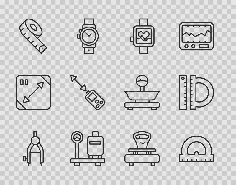 Set Line Drawing Compass, Protractor, Smart Watch, Scale with Suitcase ... Set Line Drawing Compass, Protractor, Smart Watch, Scale with Suitcase ...