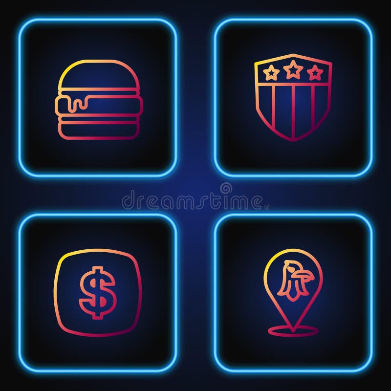 Burger Shield Stock Illustrations – 1,006 Burger Shield Stock ...