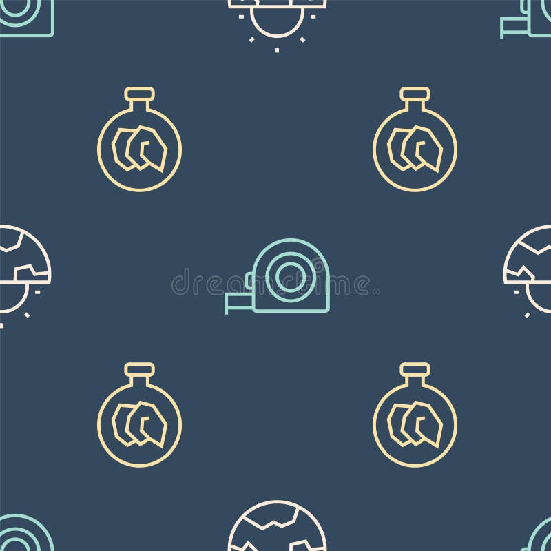 Set Line Earth Core Structure Crust, Exhibition with Minerals, Rocks ...