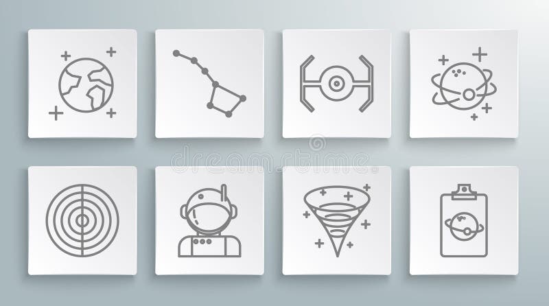 Black Great Bear Constellation Icon Stock Illustrations – 669 Black ...