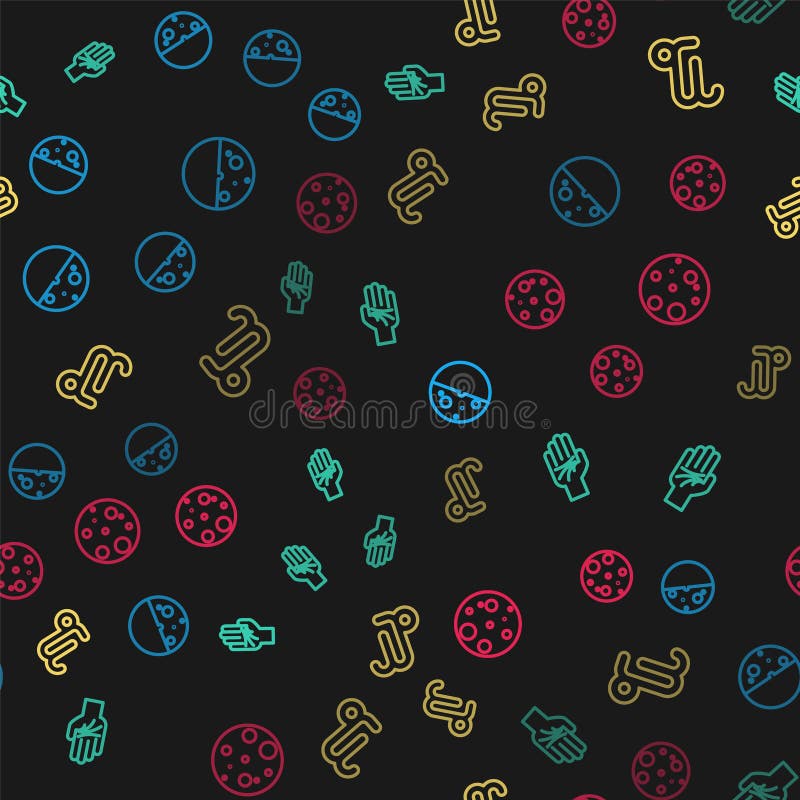 Set Line Eclipse of the Sun, Palmistry Hand, Capricorn Zodiac and Moon ...