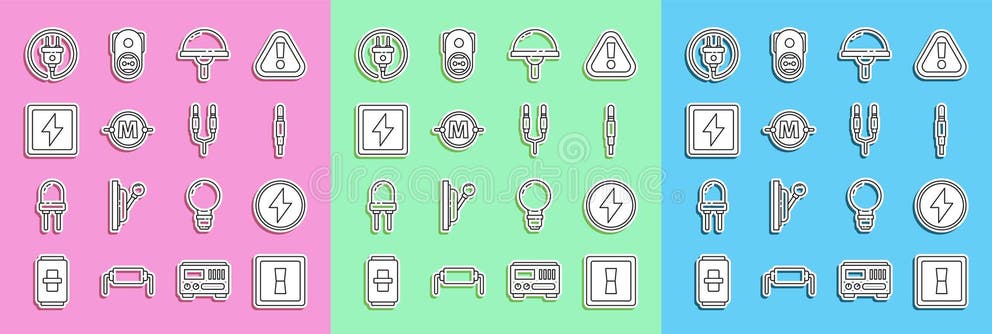 Lightning Switch Stock Illustrations – 3,515 Lightning Switch Stock ...