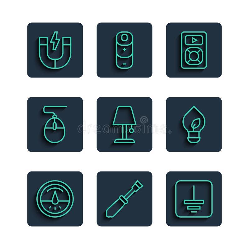 Set Line Electric Meter, Screwdriver, Electrical Symbol Ground, Music ...