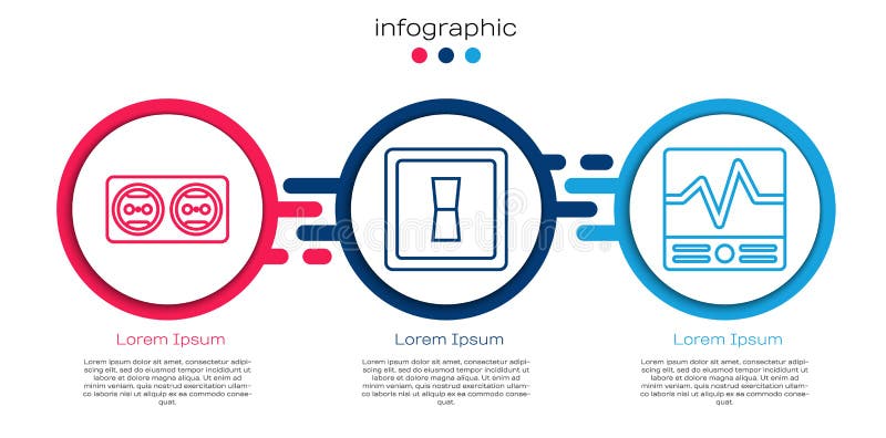 Set Line Electrical Outlet, Electric Light Switch and Electrical ...