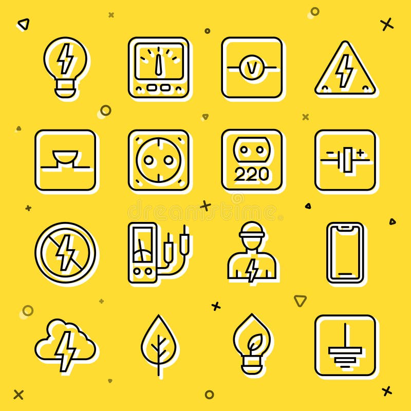 Ground Electrical Source Stock Illustrations – 254 Ground Electrical ...