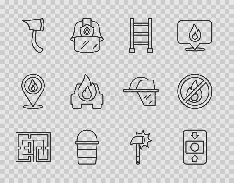 Map Fire Escape Plan Stock Illustrations – 32 Map Fire Escape Plan ...