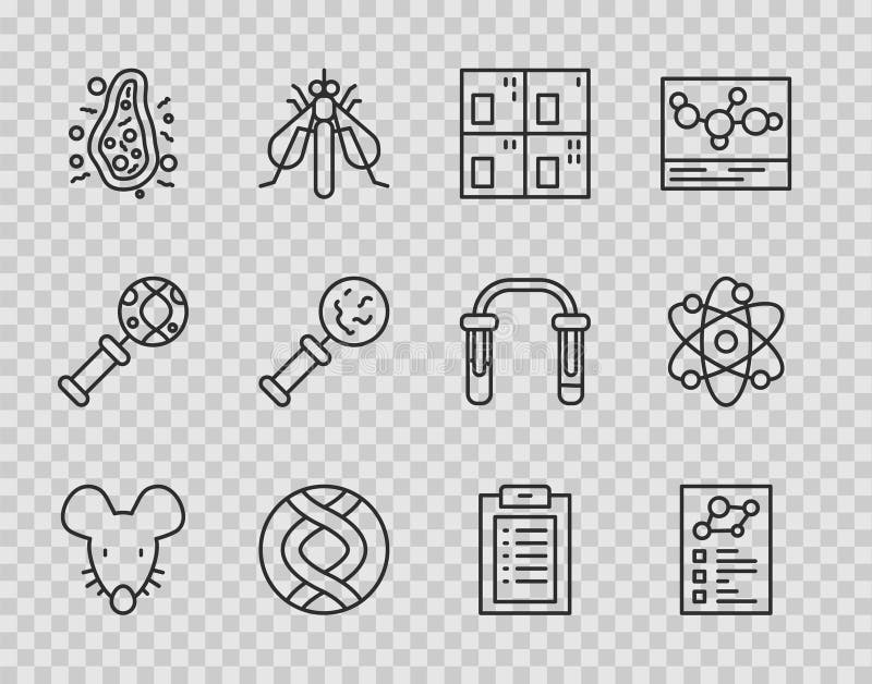 Set Line Experimental Mouse, Clinical Record, Periodic Table, DNA ...