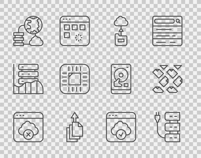 Set Line Failed Access Cloud Storage, Server, Cloud Technology Data Transfer, Data Export ...