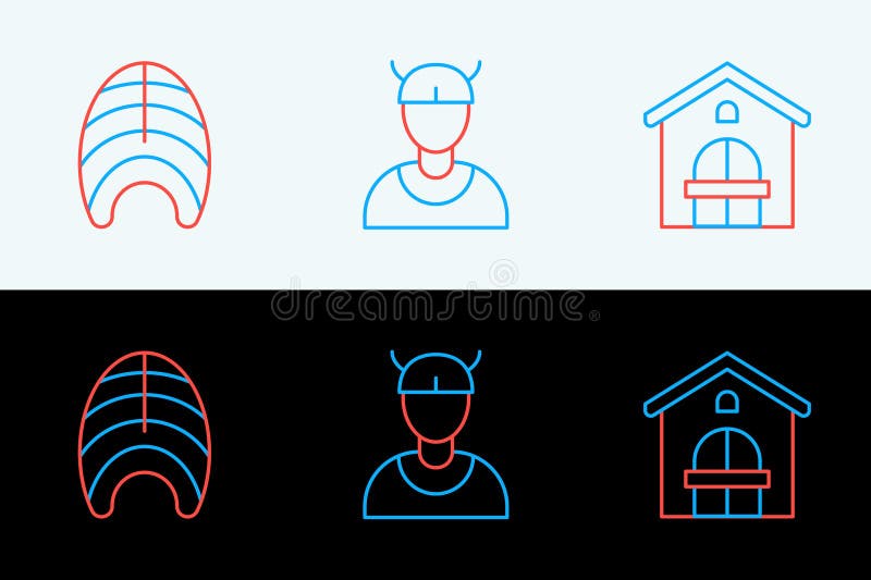 Linear Vector Viking Icon Stock Illustrations – 4,986 Linear Vector ...