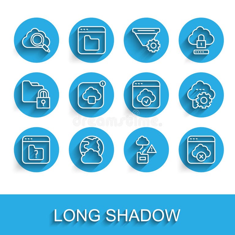 Set Line File Missing, Social Network, Search Cloud Computing, Cloud Technology Data Transfer ...