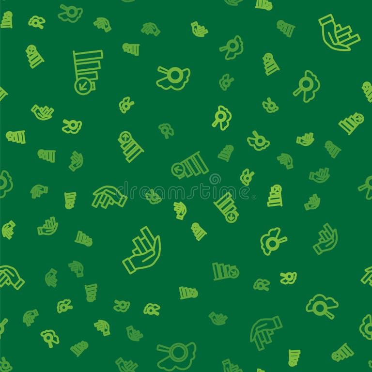 Set Line Financial Growth Decrease, Pie Chart Infographic and Search Cloud Computing on Seamless ...