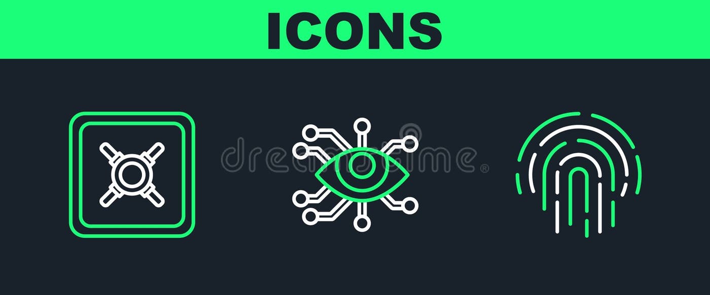 Line Eye Scan Icon Stock Illustrations – 5,169 Line Eye Scan Icon Stock ...