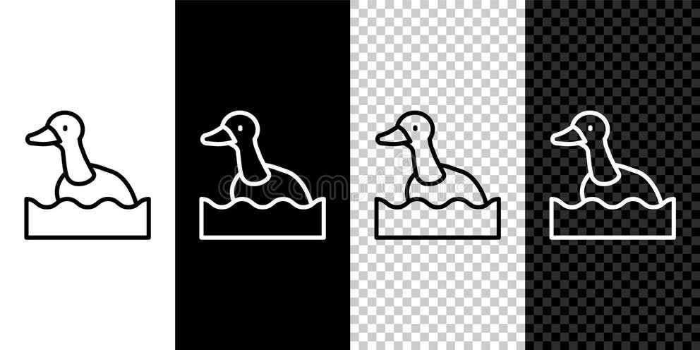 Line Duck Icon Stock Illustrations – 13,560 Line Duck Icon Stock ...