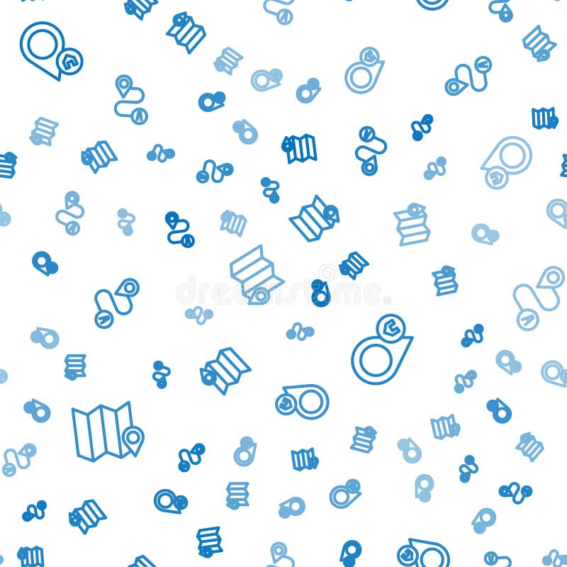 Seamless Map Marker Pattern Stock Illustrations – 7,300 Seamless Map ...