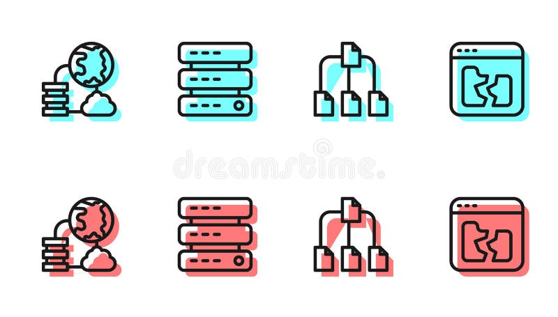Tree network topology stock illustration. Illustration of internet - 50462581