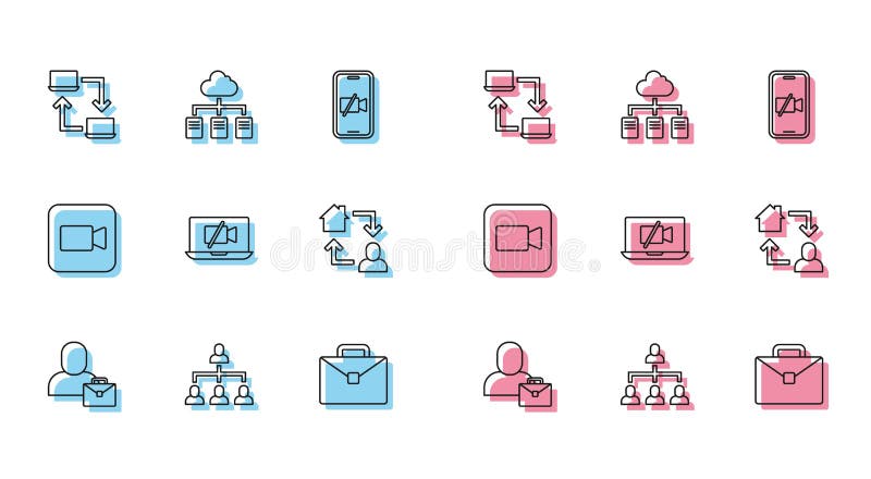 Set Line Freelancer, Hierarchy Organogram Chart, Online Working ... Set Line Freelancer, Hierarchy Organogram Chart, Online Working ...