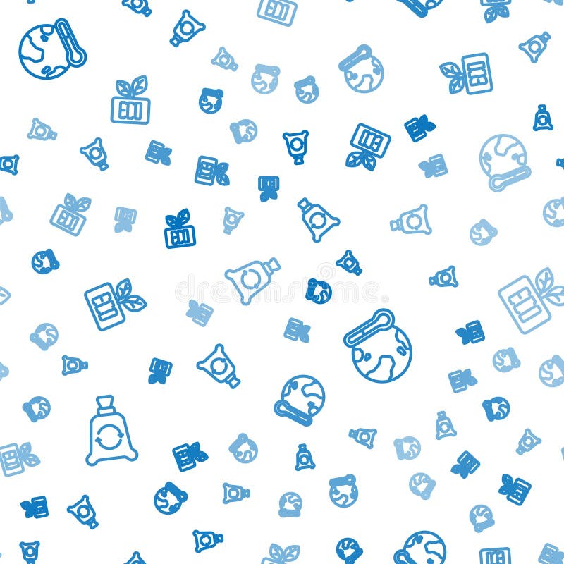 Set Line Garbage Bag with Recycle, Earth Melting To Global Warming and ...