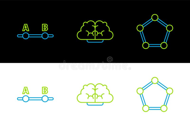 Set Line Geometric Figure Pentagonal Prism, Graph, Schedule, Chart ... Set Line Geometric Figure Pentagonal Prism, Graph, Schedule, Chart ...