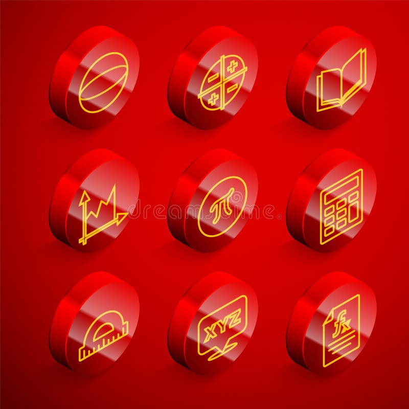 Set Line Geometric Figure Sphere Xyz Coordinate System Open Book