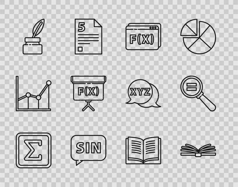 Set Line Geometric Figure Square, Mobile Calculator Interface ... Set Line Geometric Figure Square, Mobile Calculator Interface ...