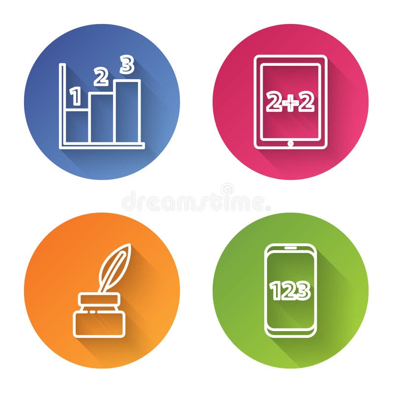 Set Line Graph, Schedule, Chart, Diagram, Calculation, Chalkboard and ... Set Line Graph, Schedule, Chart, Diagram, Calculation, Chalkboard and ...
